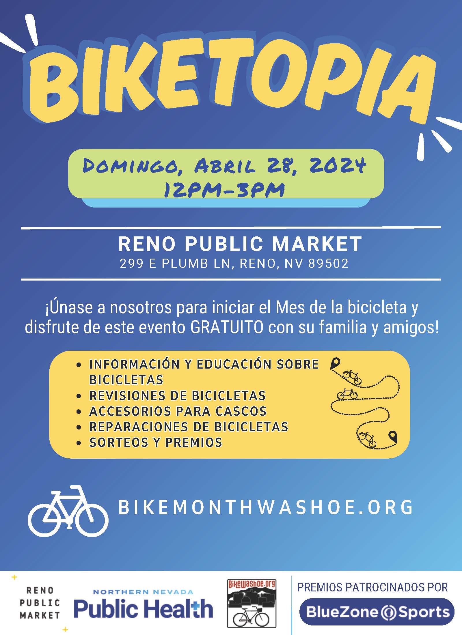 NNPH Lanza El Mes Nacional de la Bicicleta con celebración de Biketopia | Washoe Life