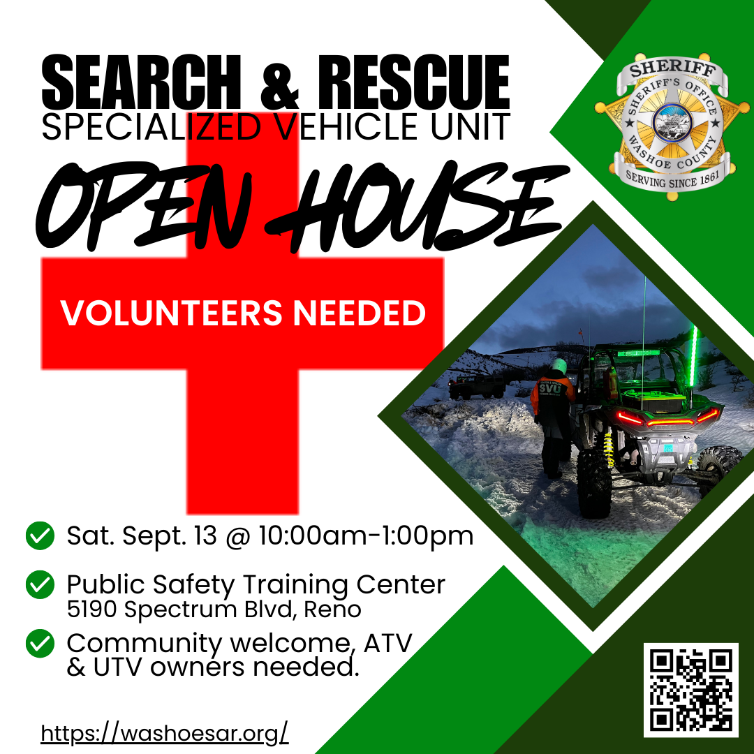 WCSO’s Search and Rescue Specialized Vehicle Unit Seeking Volunteers ...